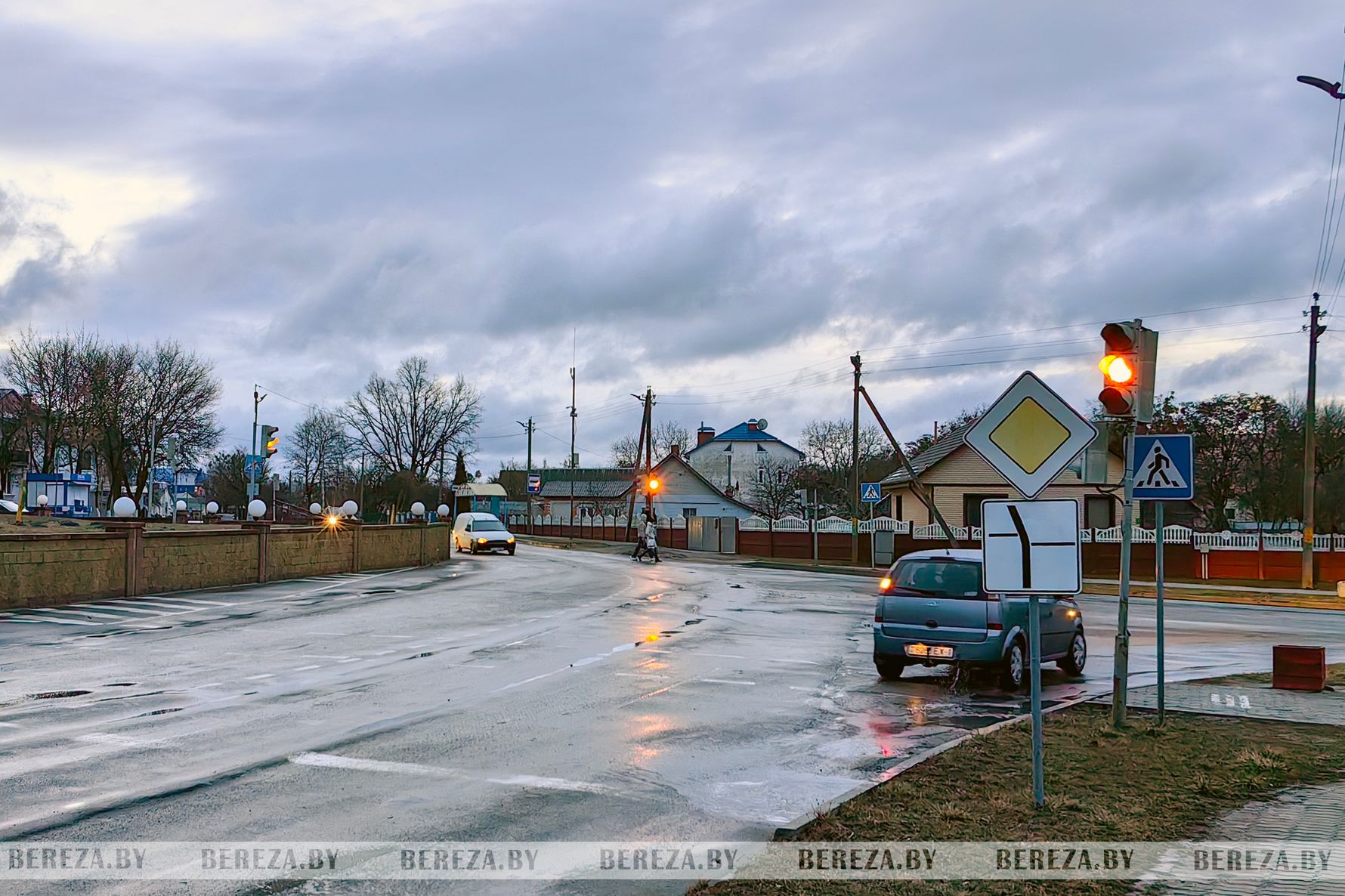 В Березе на одном из перекрестков налажена работа светофоров — BEREZA.BY